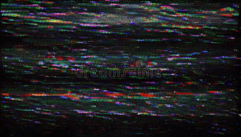 Test Screen Glitch Texture stock illustration. Illustration of retro ...