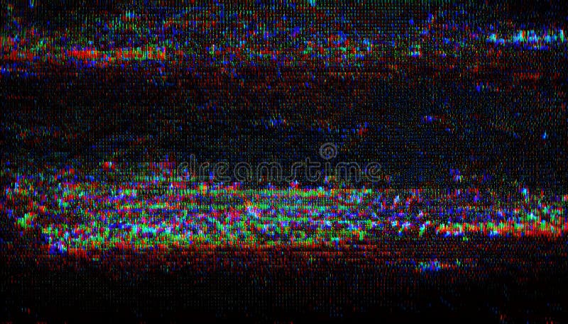 Test Screen Glitch Texture stock illustration. Illustration of ...