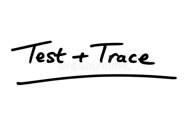 Test and Trace stock illustration. Illustration of plan - 184623334