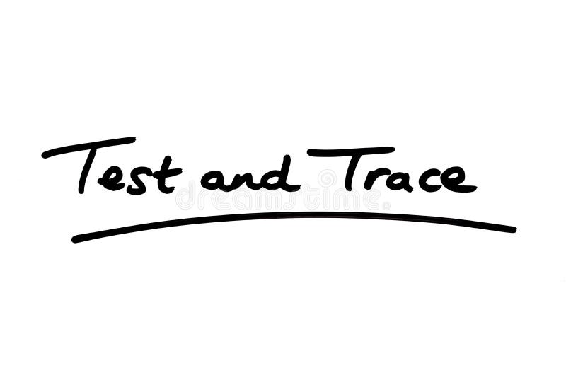 Test and Trace stock illustration. Illustration of rule - 184623345