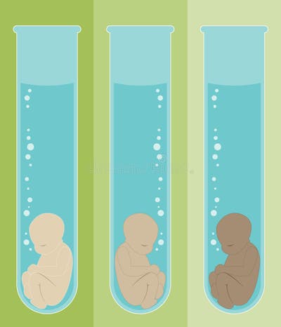 Test Tube Babies stock vector. Illustration of fertility - 818286