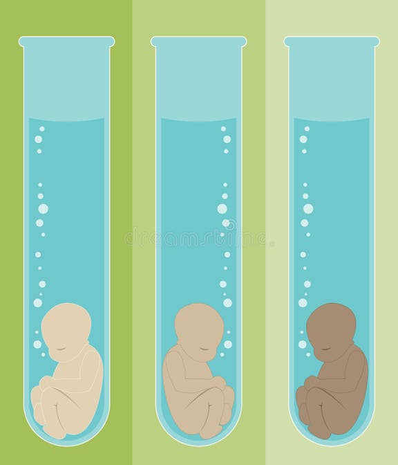 Test Tube Babies stock vector. Illustration of fertility - 818286