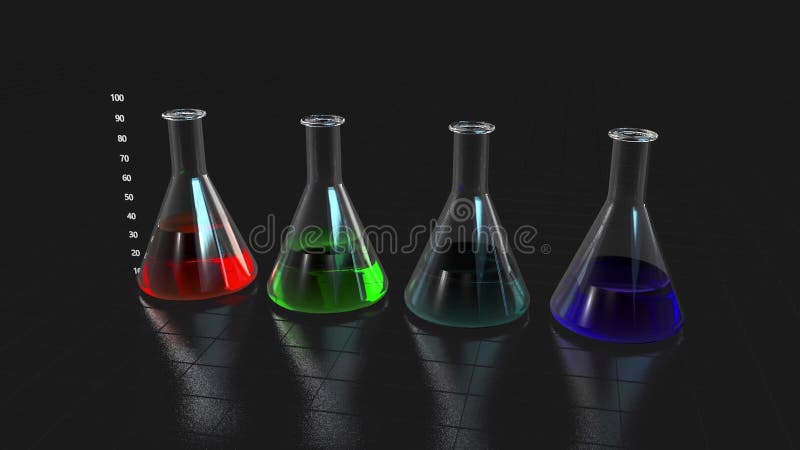 Test Tube Beaker Graph, Scientific Tube Graphs Stock Footage - Video of ...