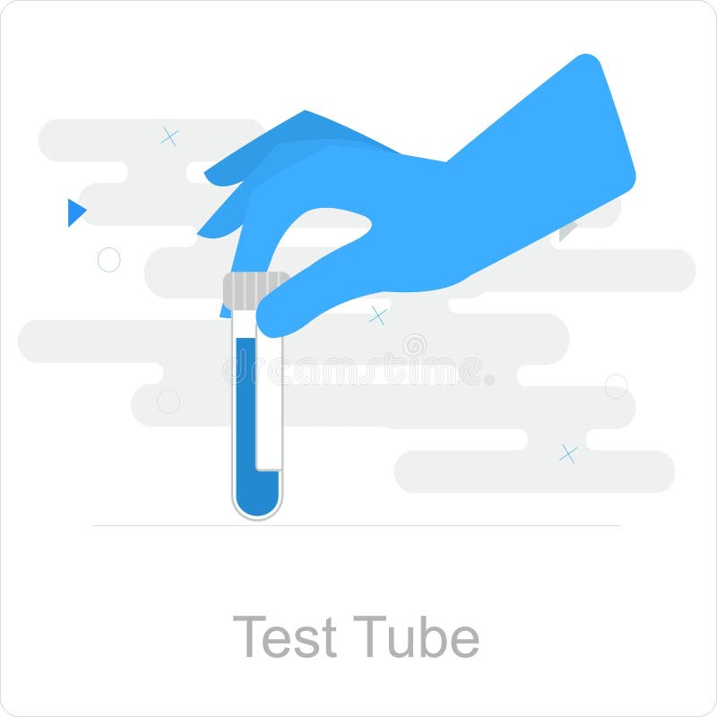 Test Tube stock vector. Illustration of ovation, chemistry - 340612960