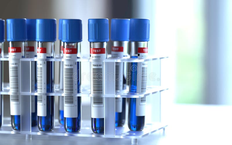 Test tube with DNA stock illustration. Illustration of gene - 143030958