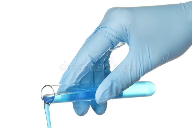 Test-tube in the hand stock image. Image of nurse, experiment - 88025067