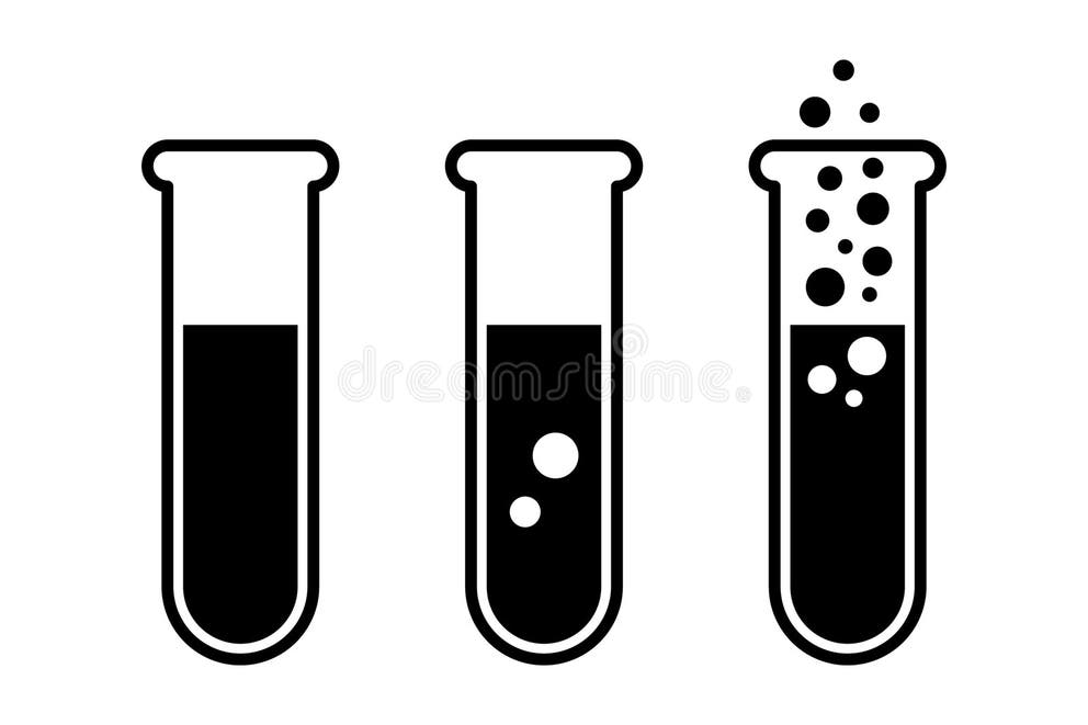 Test tube icon stock vector. Illustration of science - 364780573