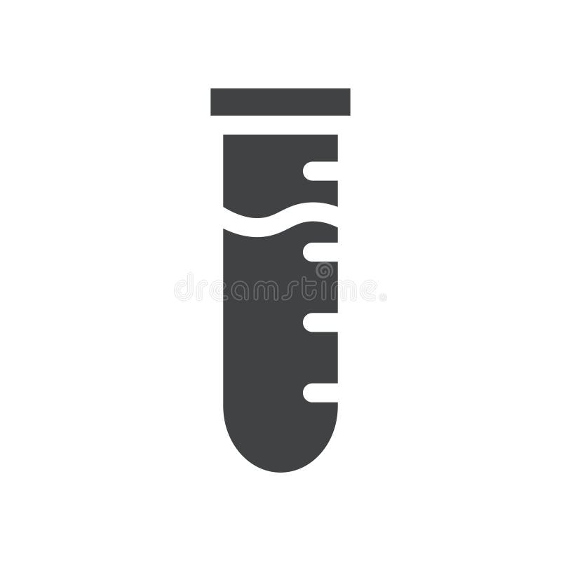 Test Tube Icon Simple Vector Symbol Stock Vector - Illustration of ...