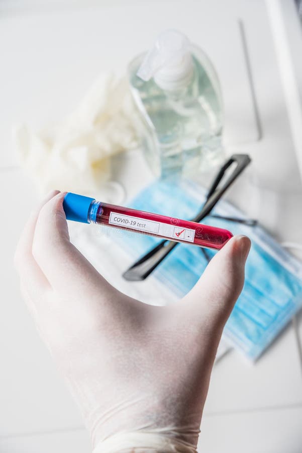 Test Tube, Inscription Virus, Coronavirus Study, Virus Research Stock ...