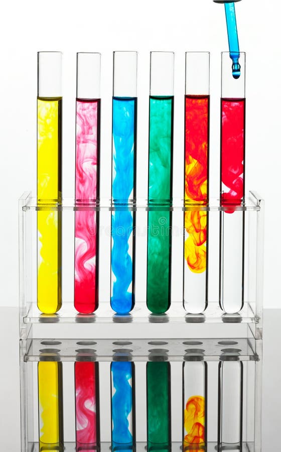 Test Tube for Testing in a Chemical Laboratory Stock Image - Image of ...