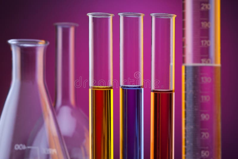 Test Tubes - Analytical Science Stock Image - Image of liquid ...