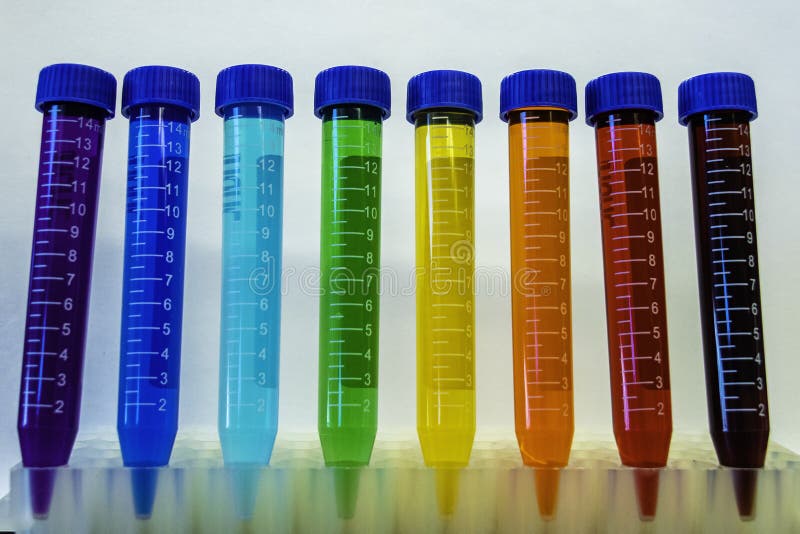 Test Tubes in a Biology Laboratory Stock Image - Image of analysis ...