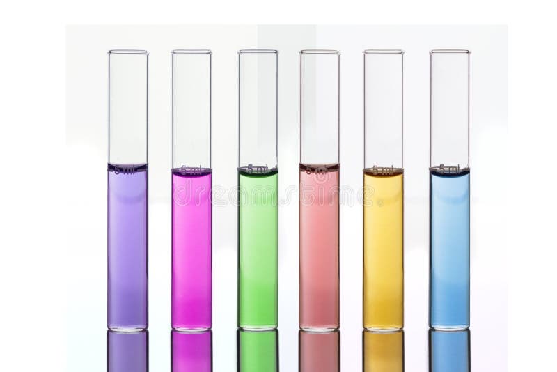 Laboratory Test Tubes in Science Research Lab Stock Image - Image of ...