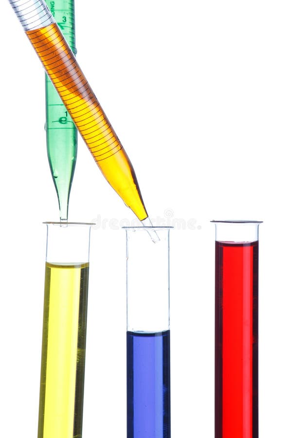 Laboratory Test Tubes in Science Research Lab Stock Photo - Image of ...