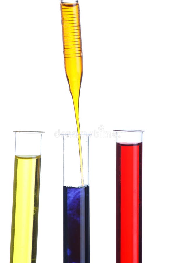 Test tubes and dropper stock image. Image of measure - 11341531