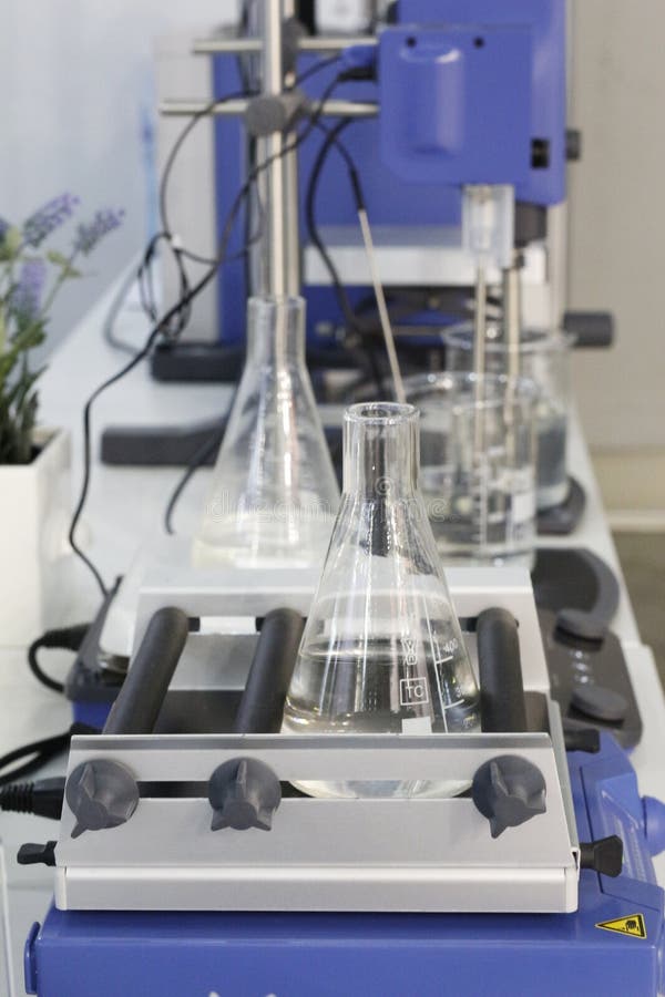 Test Tubes and Flasks - Laboratory Glassware. Chemical Laboratory ...