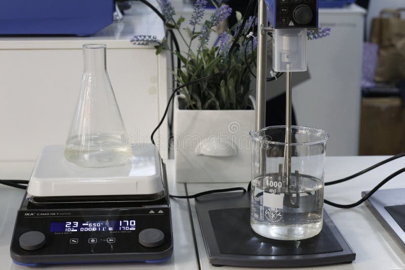 Test Tubes and Flasks - Laboratory Glassware. Chemical Laboratory ...