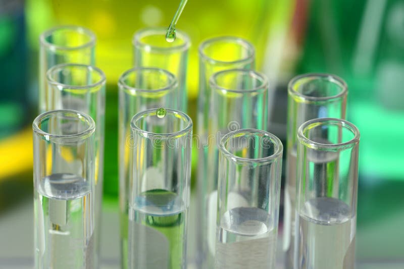 Test Tubes in Lab stock photo. Image of graduated, laboratory - 59911358