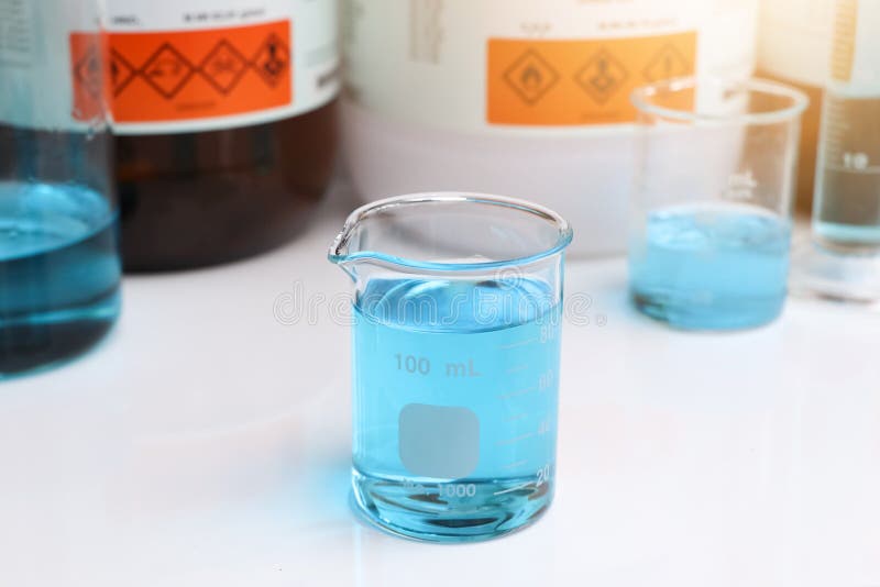 Test Tubes in the Laboratory for Science or Medicine Stock Photo ...