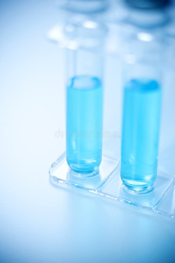Test Tubes Science Background Stock Image - Image of science, blue ...