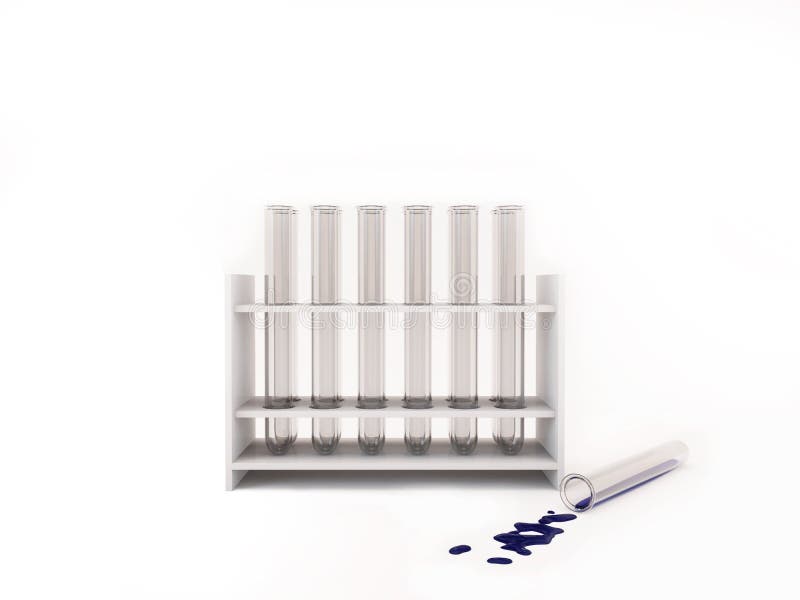Test Tubes stock photo. Image of experiment, spill, tubes - 55340466