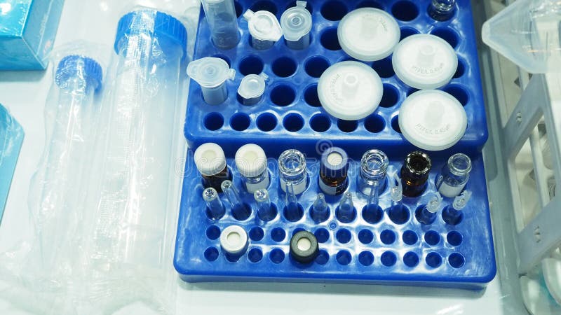 Test Tubes and Test Tube Stand .no People Stock Photo - Image of ...