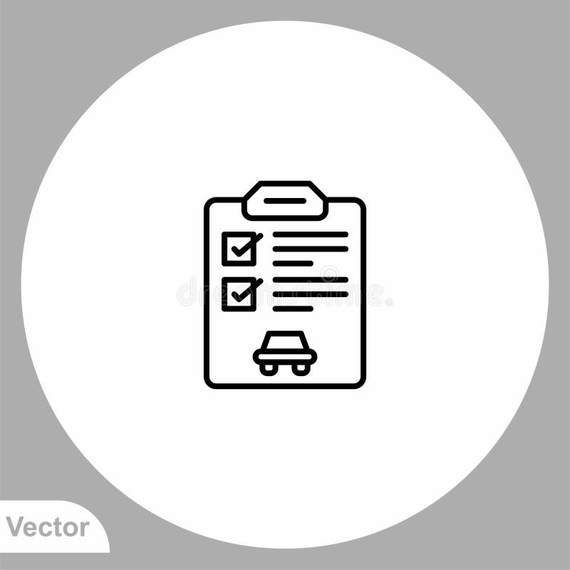 Test Vector Icon Sign Symbol Stock Vector - Illustration of mark ...