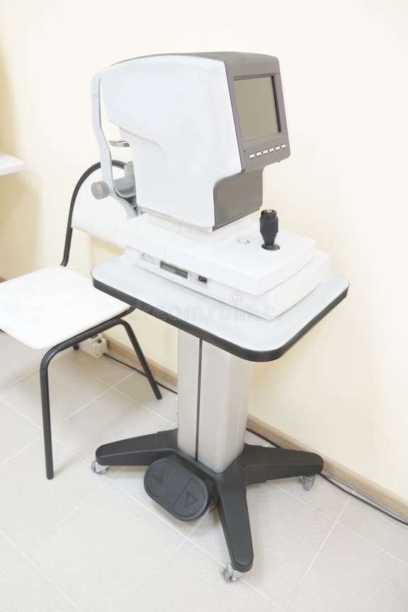 Test vision machine stock image. Image of clinic, vision - 51003411