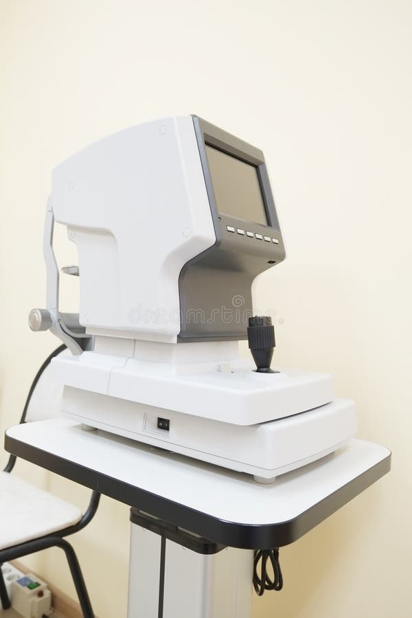 Test vision machine stock image. Image of optician, optical - 51338931