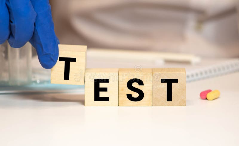 Test Word Construction with Letter Blocks Cubes and a Shallow Depth of ...