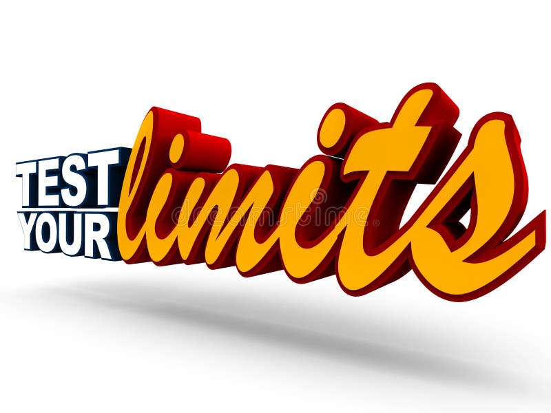 No limits stock illustration. Illustration of limits - 28072359