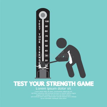 Strength Test Fair Game Stock Illustrations – 268 Strength Test Fair ...