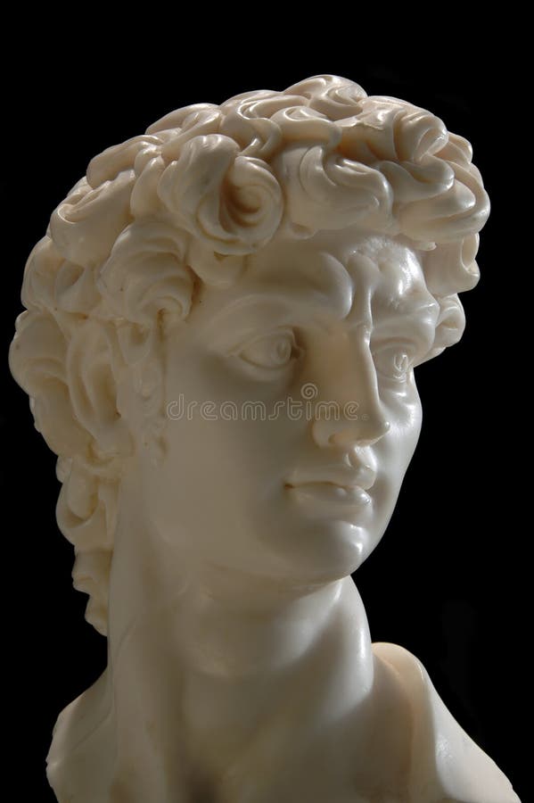 Testa Della Replica Di David Immagine Stock - Immagine di david ...