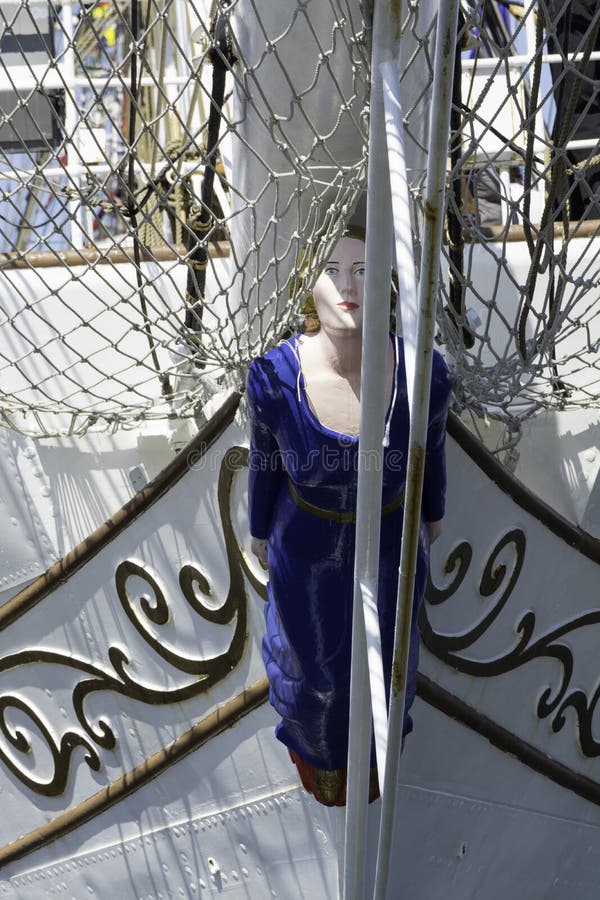 Testaferro Christian Radich Imagen de archivo - Imagen de bauprés ...