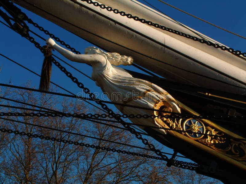 Testaferro Del Cutty Sark, Greenwich, Londres Imagen de archivo ...