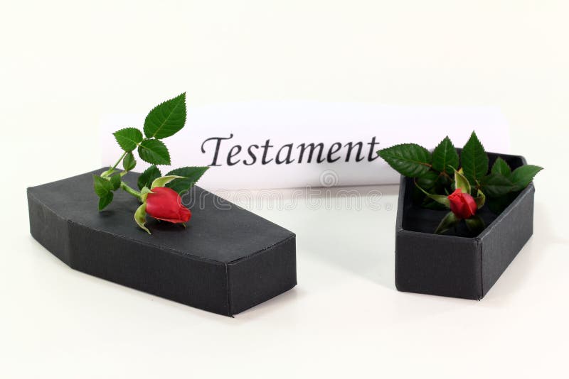 Testament stock image. Image of funeral, regulated, estate - 9664517