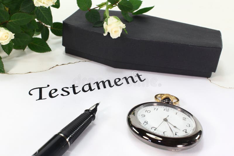 Will, Testament and Bequest Stock Photo - Image of document, inherit ...