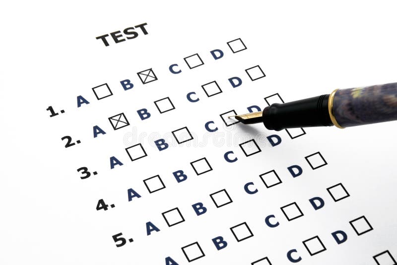 Teste imagem de stock. Imagem de papel, resolva, pena - 2157445