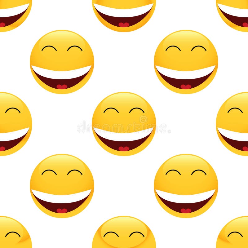 ?cone De Riso Do Emoticon, Estilo Dos Desenhos Animados Ilustração do ...