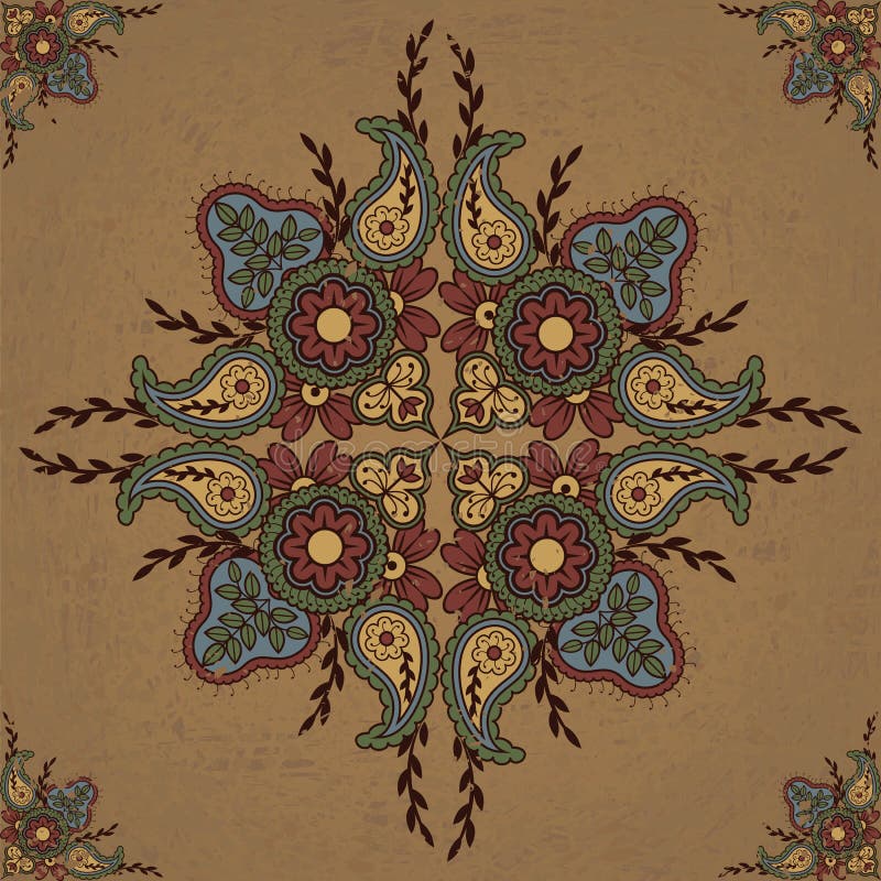 Ornamento florais ilustração do vetor. Ilustração de floral - 31404241