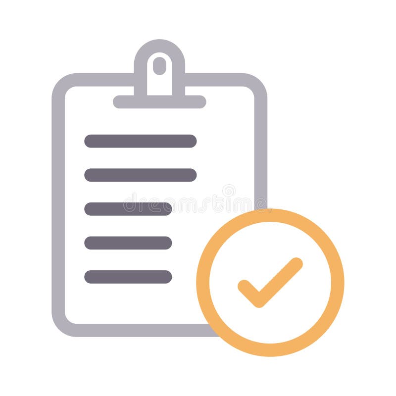 Tested Vector Color Line Icon Stock Illustration - Illustration of ...