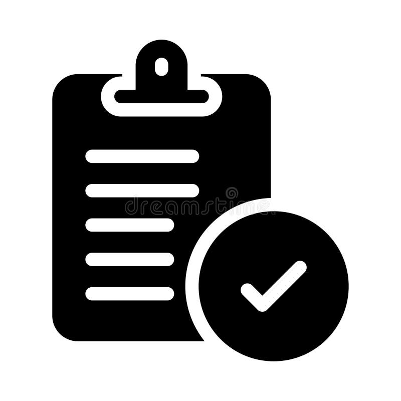 Tested Vector Glyph Color Icon Stock Illustration - Illustration of ...