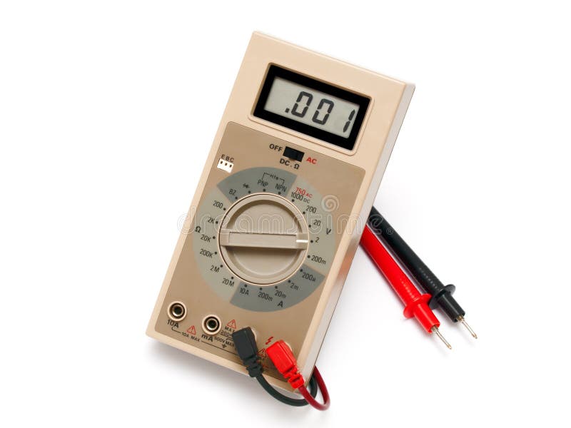 Tester fotografia stock. Immagine di circuito, ampère - 24631924