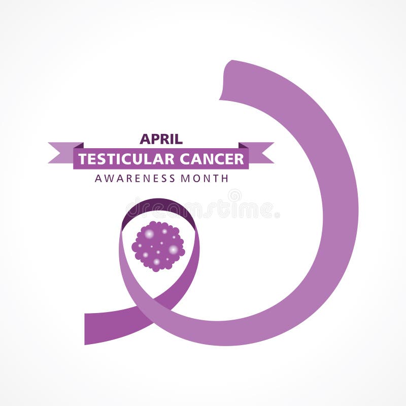 Testicular Cancer Awareness Month Observed In April Every Year Stock