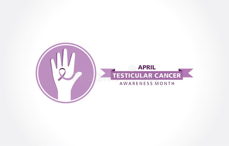 Testicular Cancer Awareness Month Observed In April Every Year Stock