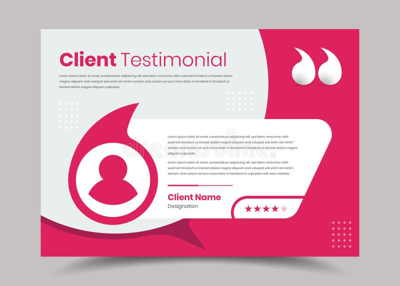 Testimonial and Quote Presentation Social Media Post Template Design ...