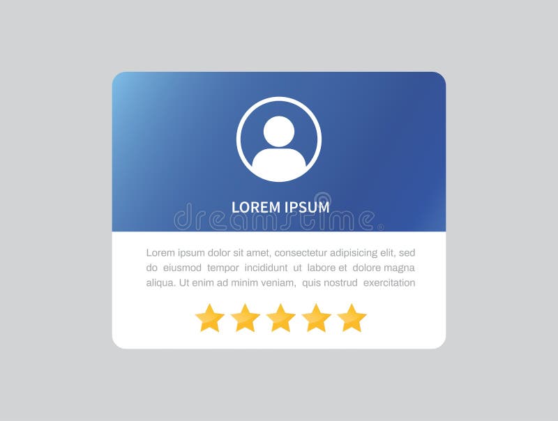 Testimonial Speech Bubble Isolated on Gray Background. Creative ...