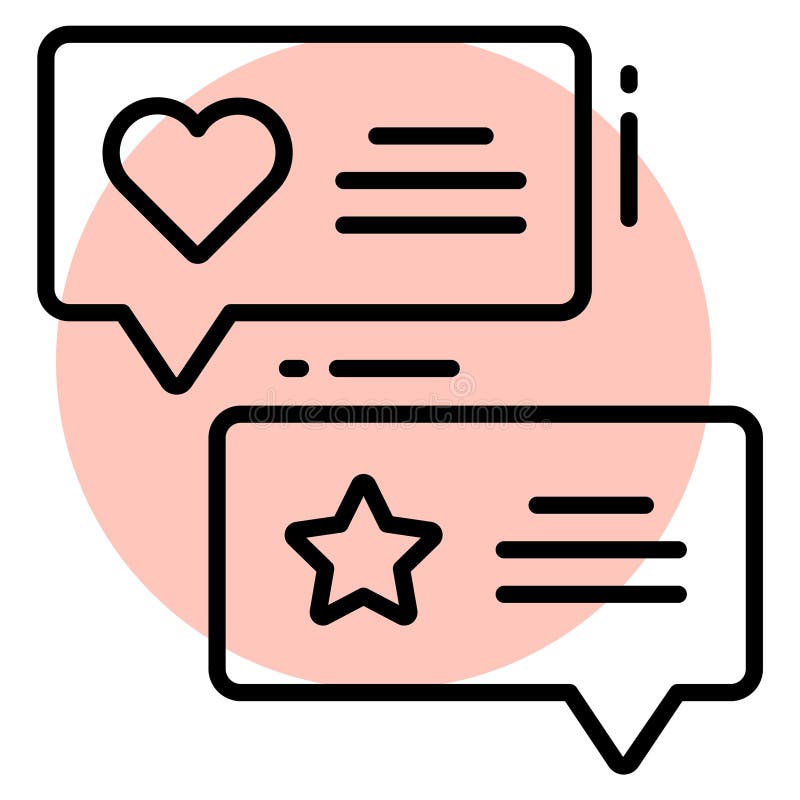 Testimonials Icon, Survey and Feedback, Modern Vector Illustration ...