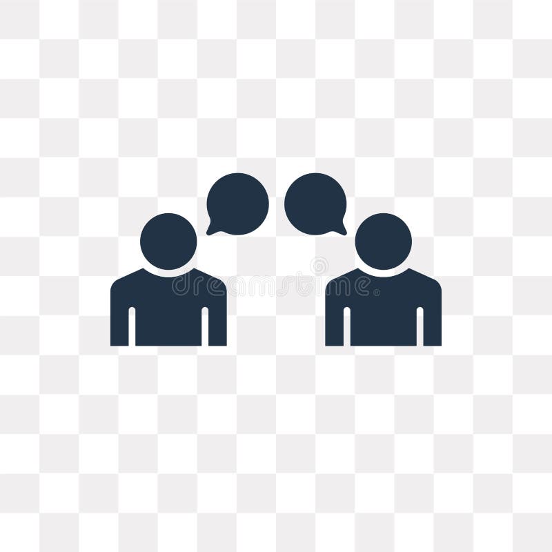 Testimonials Vector Icon Isolated on Transparent Background ...