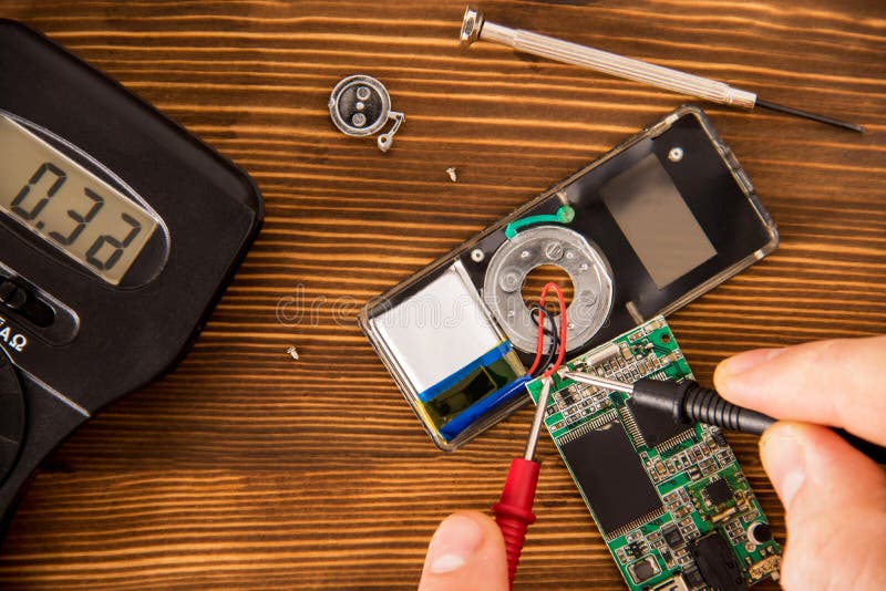 Testing the Chip for Service by Means of a Tester and a Set of ...